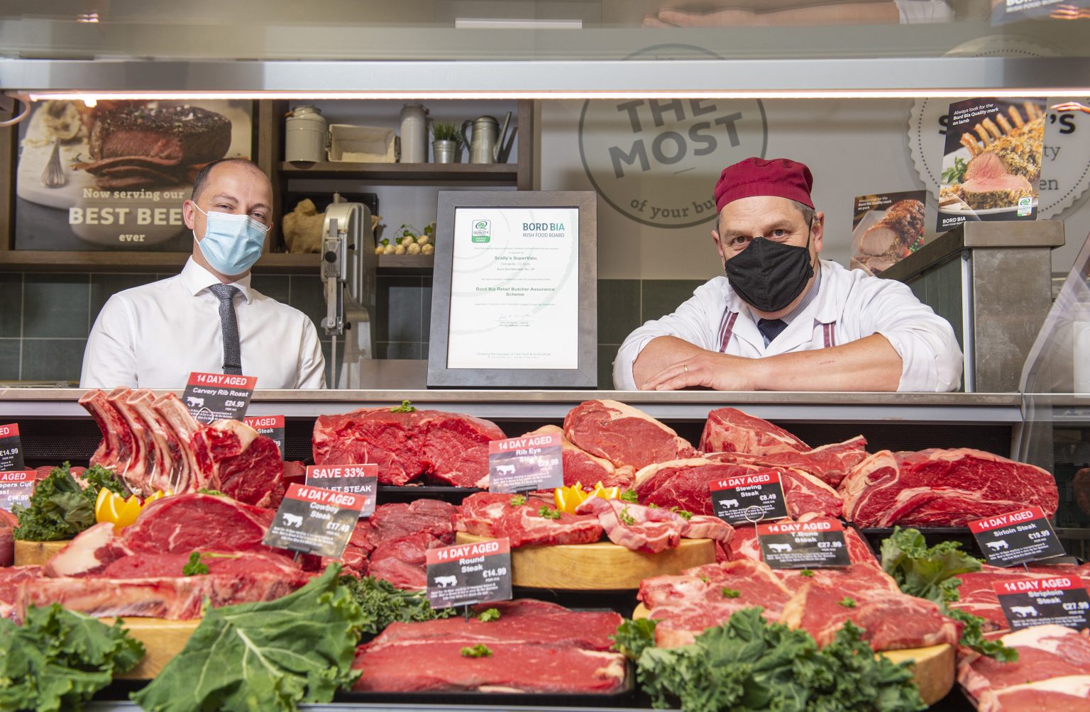 Scally’s SuperValu Clonakilty Achieves Prestigious Bord Bia Butcher ...