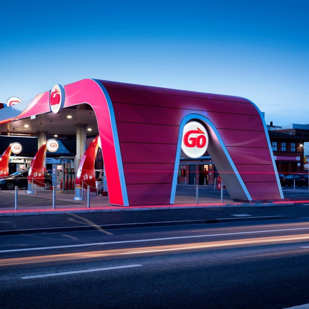 Motorists queue at Go stations for Black Friday cut price fuel ...