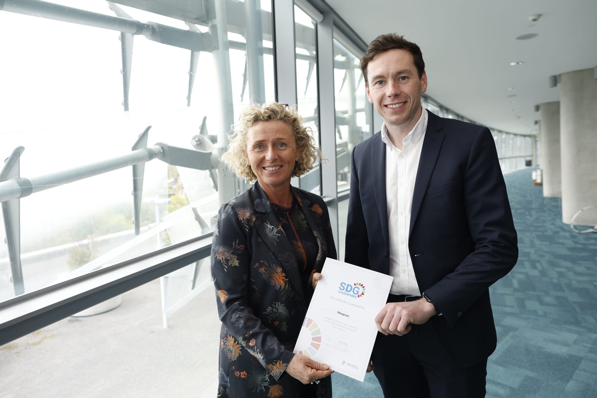 Musgrave reappointed Sustainable Development Goal Champion - Ireland's ...